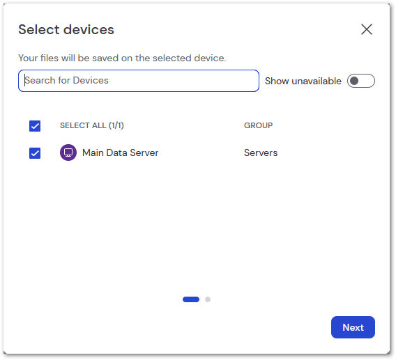 Get started with TeamViewer Backup